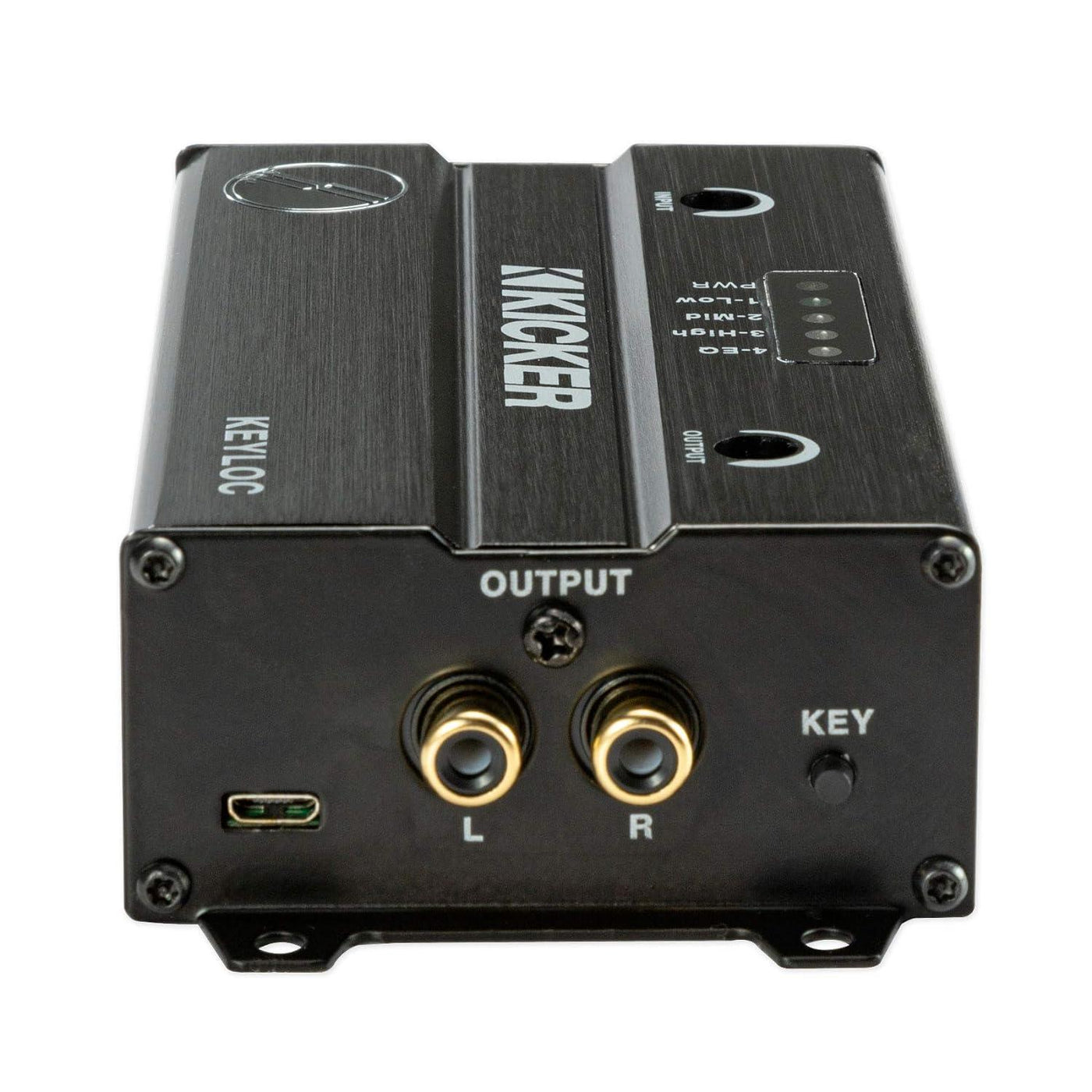 47KEYLOC KICKER KEYLOC Smart DSP Powered Line-Out Converter 2 Channel ...