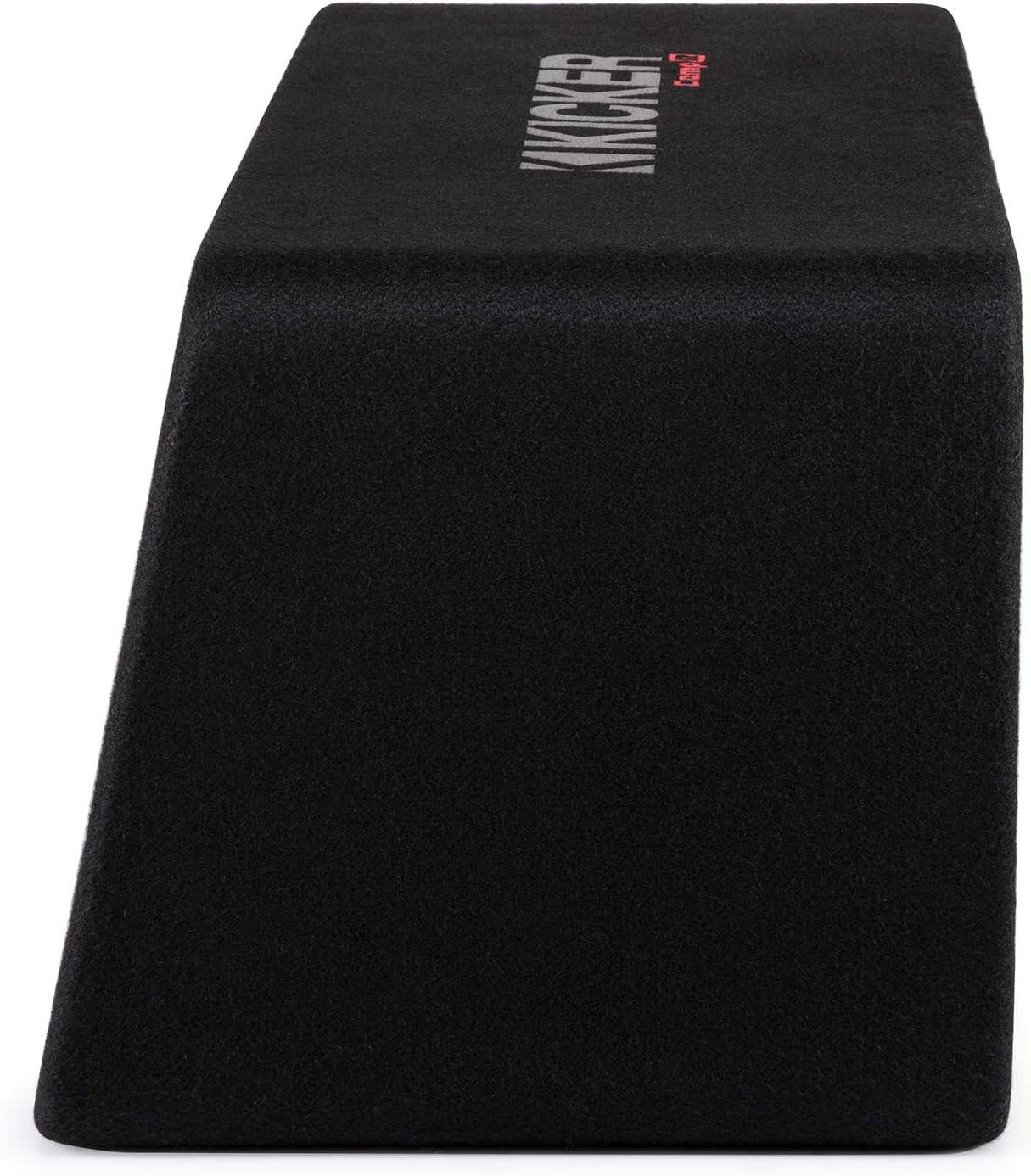 48DCWR122 KICKER 12" CompR Subwoofer Dual Loaded Enclosure Ported 1000W ...