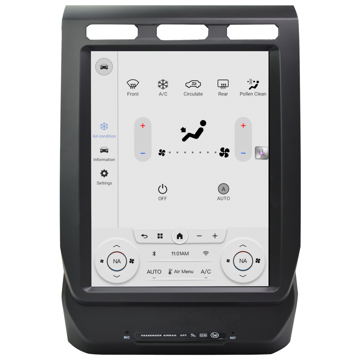 LT-FDPU12-1RR-4C Linkswell LITE Series T-Style 12.1" Tablet Radio Ford ...