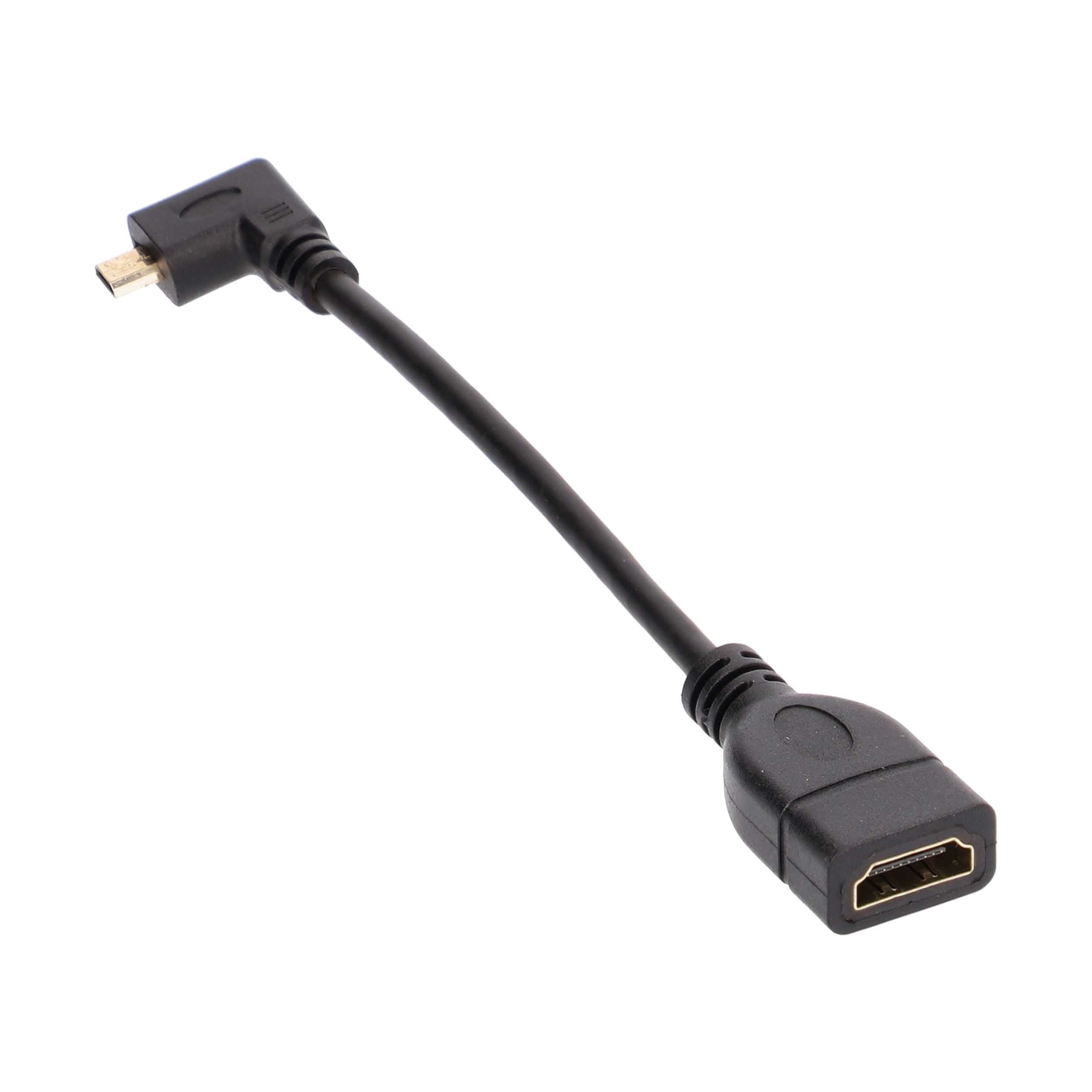 IBR118 METRA HDMI to Male Micro HDMI Right Angle Adapter — Pro Audio Center
